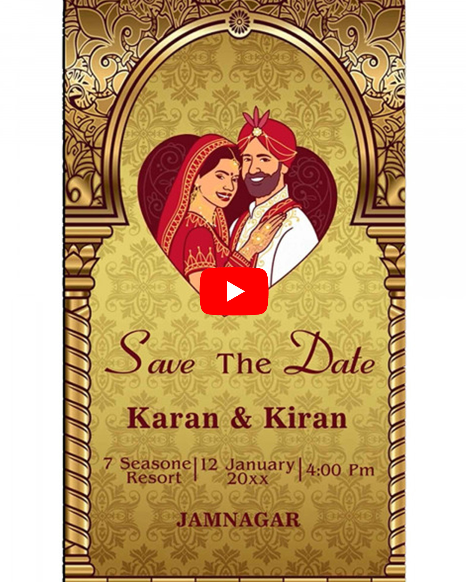 Wedding Invation Video- Online Invations Card Designs--Lovely Wedding ...